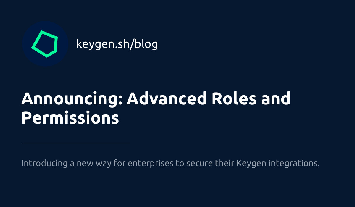 Announcing Advanced Roles and Permissions Announcing Advanced Roles and Permissions
